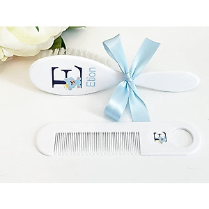 Personalized Baby Gift - Baby Brush and Comb Set, Suitable for Ages 0-3 Years, New Baby Gift, Baby Boy Gift
