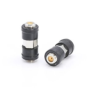 Weather Sealed Cable Extension Coupler - 4 Pack - Cable Extension Adapter (Barrel Splice - Coupler) - Connects Two Coaxial Video Cables (Female to Female Connector) 3GHz Rated