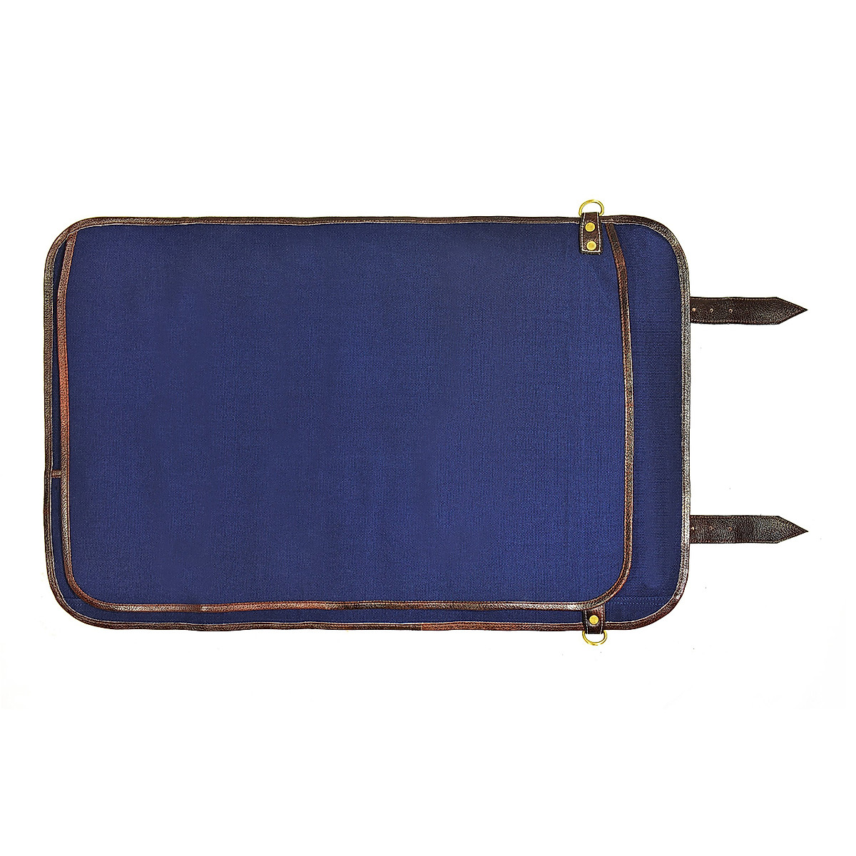 Boldric 9 Pocket Canvas Knife Bag - Professional Chef Tool Roll Bag With Shoulder Strap