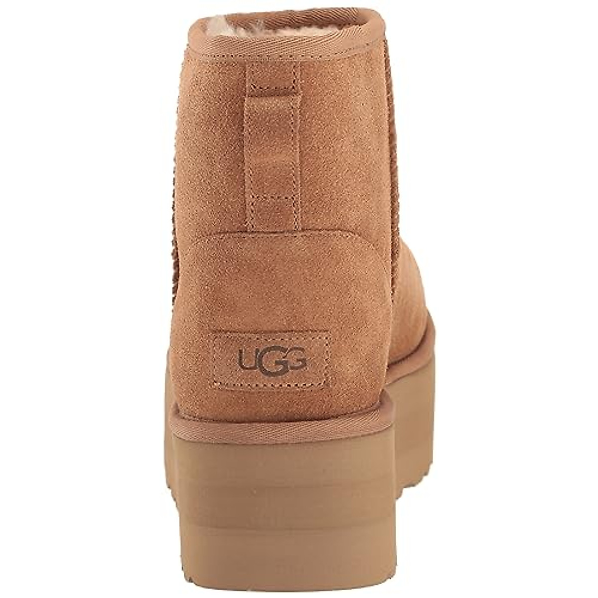 UGG Women's Classic Mini Platform Boots, Chestnut, 9