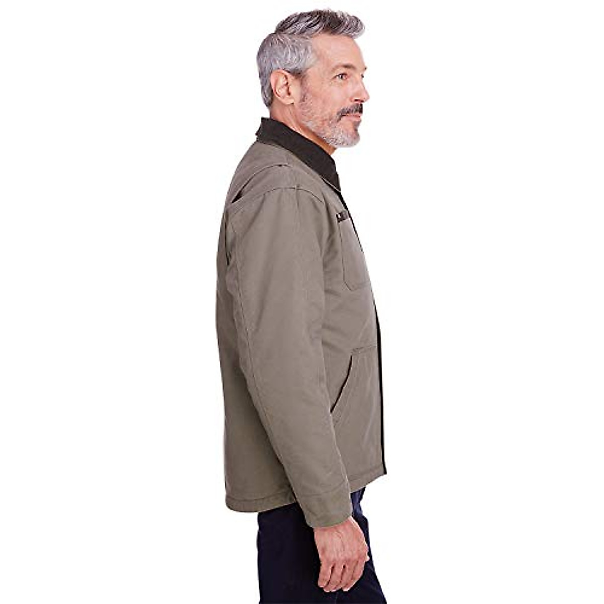DRI Duck - Rambler Boulder Cloth Jacket - 5091 - L - Gravel