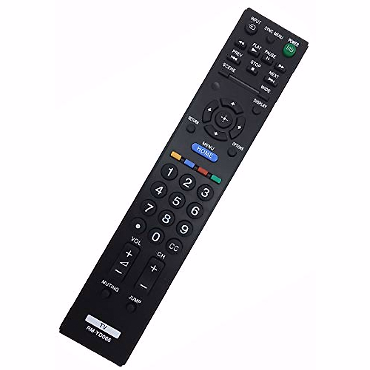 New RM-YD065 Remote Control Replacement for Sony Bravia TV KDL22BX320 KDL22BX321 KDL32BX320 KDL32BX321 KDL32BX420 KDL32BX421 KDL40BX420 KDL40BX420B KDL40BX421 KDL46BX420 KDL46BX421 KDL55BX520 KDL52W41