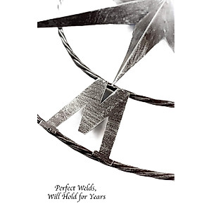 Urbalabs 24 Distressed Metal Wall Art Compass Home Nautical Decor Metal Art Decoration Bedroom Living Room Garden Office Wall Hanging Beach Decor Compass Rose Silver and Black (24)