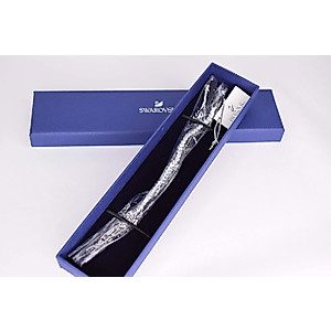 SWAROVSKI Crystal Deluxe White Rhodium-Plated Tennis Bracelet