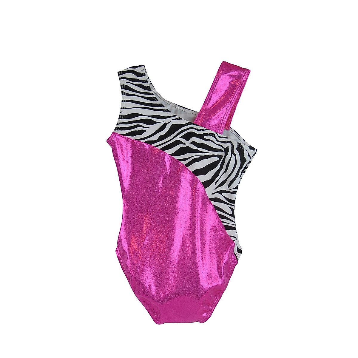 Obersee - O3GL033CL - Girl's Girls Gymnastics Leotard - Pink Zebra | Child (8-10 Years)