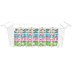 Orgneas 17.5inch Chest Freezer Organizer Bins Deep Freezer Basket Storage Rack Bins Metal Wire Baskets Large Size 2 Packs
