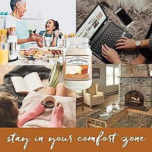 Stillwater Bath and Body Fresh Baked Bread Scented Candle for Home | Non Toxic Long Lasting Soy Candles | Delicious Scent | One Pint Mason Jar | Hand Made in The USA