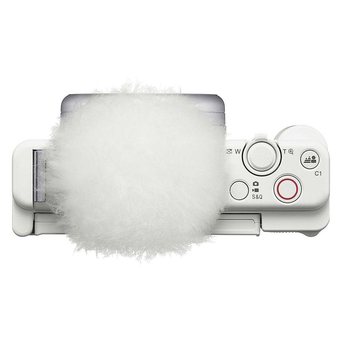 Sony ZV-1 II Vlog Camera for Content Creators and Vloggers (White) (ZV-1M2/W) + 64GB Card + Corel Photo Software + NP-BX1 Battery + Card Reader + LED Light + Soft Bag + Flex Tripod + More (Renewed)