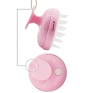 Electric Scalp Massager, Scalp Scrubber, Cordless Hair Scalp Massager Portable Head Scratching Massager with 2 Modes Vibration Comb for Hair Growth, Deep Cleansing and Stress Relaxation