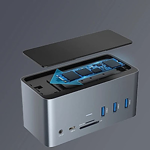 LLAMN Solid State Hard Disk Box Expansion Network Port Multi-Interface Notes