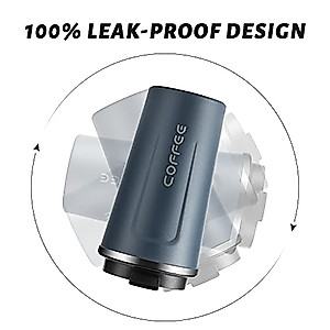 MUCR Vacuum Travel Mug 18oz, Double Wall Stainless Steel Insulated Coffee Cups with Snap Lid, Vacuum Cup for Coffee,Tea and Soda, Blue