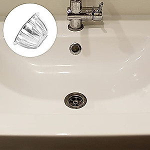 Homoyoyo Roof Drain Dome Drain Stopper Metal Easel Display Stand Basin Filter Basket Sink Strainer Replacement Bath Tub Filter Sink Filter Sink Strainers Floor Drain Plunger Stainless Steel