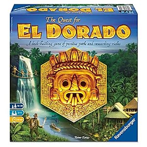 Ravensburger The Quest for El Dorado: Golden Temples Adventure Family Game - Engaging Brain Teaser | Ideal for Ages 10 & Up | High Replay Value | Game of The Year 2017 Finalist