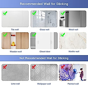 EAONE Large Adhesive Hooks 12 Packs, Heavy Duty Wall Hooks for Hanging Rustproof & Waterproof Wall Hangers Without Nails Sticky Hooks with Silicone Cap for Coat/Towel/Key Bathroom Kitchen