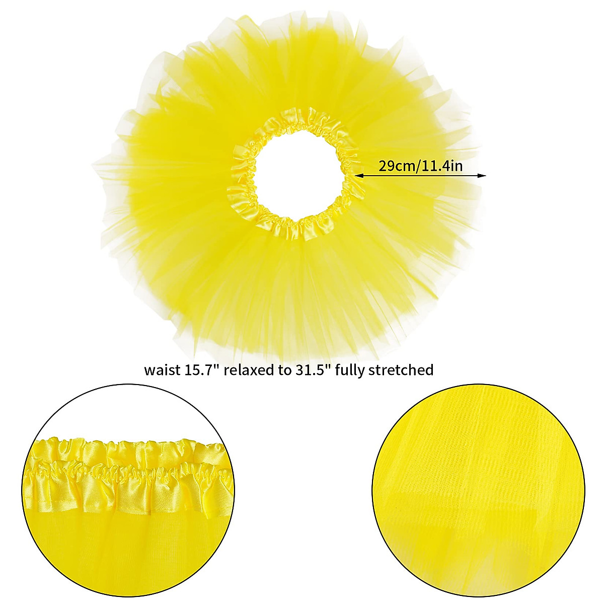 Jmkcoz Chicken 3D Animal Costume 3D Chick Headband Bowtie Tail Tutu Set for Halloween Christmas Cosplay Party