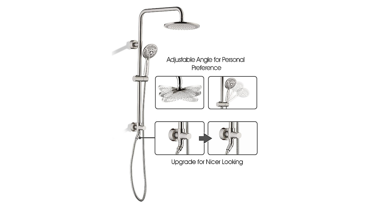 Upgrade Your Shower with BRIGHT SHOWERS Rain System