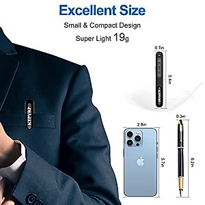 KTPYRP Presentation Clicker, PowerPoint Clickers, Wireless Presenter Remote, RF 2.4G Hz 100FT USB PPT Slide Remote Control with Clip for Presentations, Pet Cat Dog Lazer Pointer for Laptop