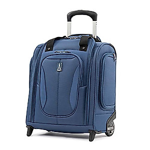 Travelpro Tourlite Softside Lightweight Rolling Underseat Compact Carry-On Upright 2 Wheel Bag, Men and Women, Blue, 15-Inch