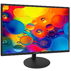 Sceptre E275W-19203R 27 inch1080P LED Monitor 99% sRGB 2X HDMI VGA Build-In Speakers, Machine Black (E275W-19203R series)