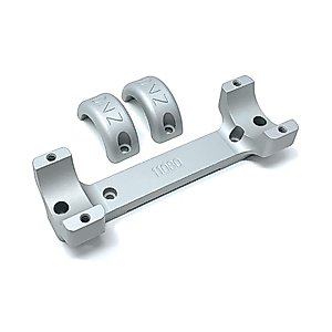 Game Reaper Ruger 10/22 Low Mount (Silver, 1 inch)