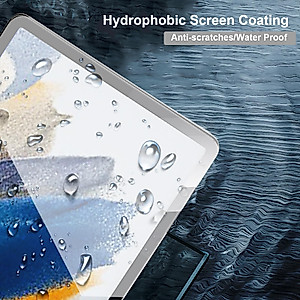 ZenRich 2 Pack Anti Glare Tempered Glass Screen Protector for Samsung Galaxy Tab A8 10.5 Inch (SM-X200/X205/X207) with 9H Hardness/Bubble Free/Anti-Scratch/High Touch Sensitivity