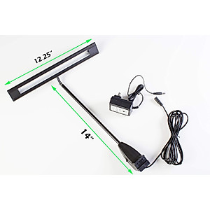 LEDUPDATES 2pcs Trade Show LED Light 20w for Popup Booth Exhibit Back Drop Panel with UL Listed Power Supply