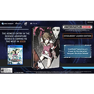 ANONYMOUS;CODE SteelBook Launch Edition for Playstation 4