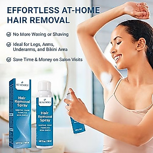 Hair Removal Spray, Hair Removal Cream for Men and Women, Hair Removal Cream for Pubic Hair, Effective Depilatory Cream, Leg Hair Removal for Women, Crema Depiladora Para Mujer Partes Intimas