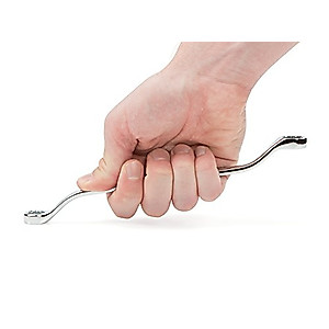 TEKTON 1/2 x 9/16 Inch 45-Degree Offset Box End Wrench | WBE23313