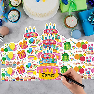 TENDFINE 36 Pack Birthday Crowns for Kids Colorful Paper Party Hats Birthday Crown Set for Teachers Students Classroom