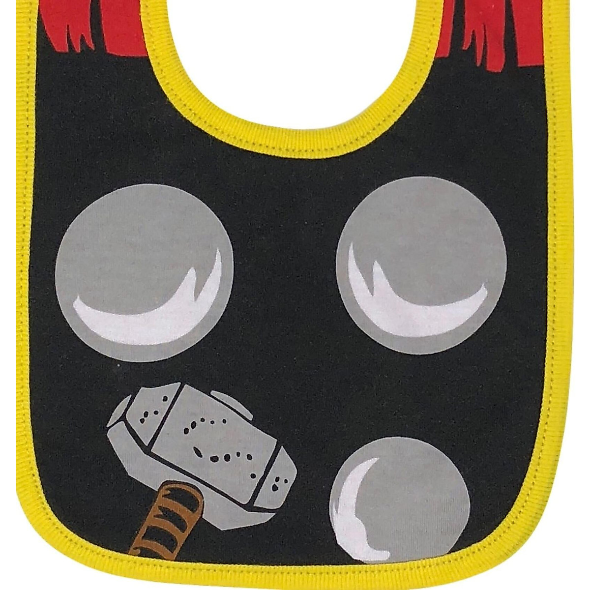 Marvel Avengers Baby Boys' Bibs 6 Pack Spiderman Hulk Thor Iron Man Captain America