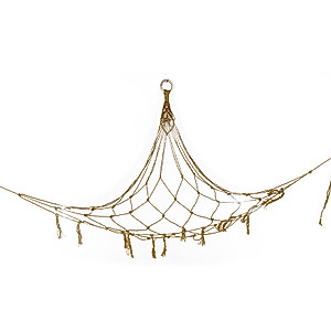 Felenny Giant Baby Toy Hammocks Wall Corner Hanging Storage Net Organizer Stuffed Animal Hammock