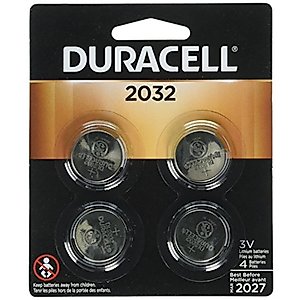 Duracell Lithium 2032 3 volt Security and Electronic Battery 4 pk