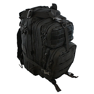 Waterproof Concealed Carry Tactical Assault Molle Backpack w/ Holster Every Day Carry