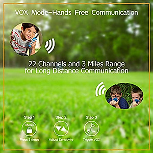 Soopotay Kids Toys for Boys Age 6-12, Walkie Talkies for Kids 2 Pack, Long Distance Kids Walkie Talkies Toys for Girls and Boys, Kids Two-Way Radios for 3-12 Years Old, Easter Basket Stuffers for Kids