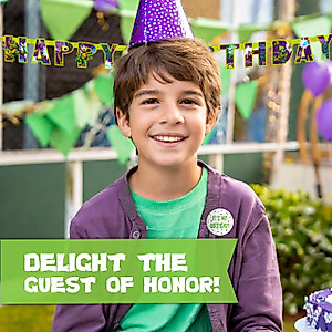 Teenage Mutant Ninja Turtle Birthday Party Supplies | Serves 16 Guests | Officially Licensed | TMNT Mutant Mayhem Movie | Birthday Decorations