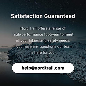 Nord Trail Edge Hiking Boots for Women - Black & Mint Waterproof Shoes - 9.5