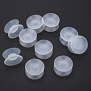 10pcs Double Sided Suction Cup, Transparent Silicone Gel Glass Fish Tank Aquarium Suction Cup Double Sided Suction Cups