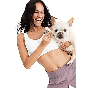 Jockey Women's Bra Seamfree Back Smoothing Bralette, White, XL