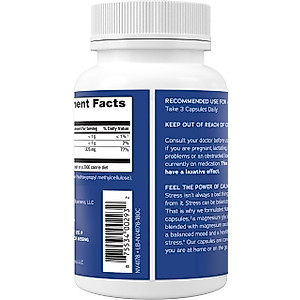 Natural Vitality Calm, Magnesium Glycinate Supports Bone, Muscle, Heart, & Nerve Health, Non-GMO, Vegan, Gluten Free 180ct