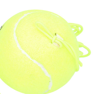 Shanrya Elastic Rope Tennis Ball, Tennis Training Ball with String Tennis Ball Training Tool Tennis Balls Bulk for Tennis Courts for Beginners Tennis Players