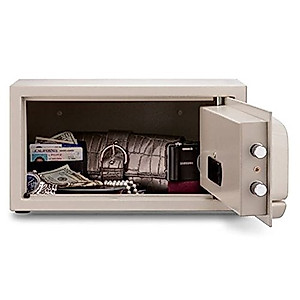 Mesa MH101E-WHT-KA Hotel Safe in White with Electronic Lock