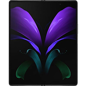 SAMSUNG Galaxy Z Fold 2 5G SM-F916U AT&T Android Cell Phone 256GB Storage Smartphone/Tablet Flex Mode, AT&T Locked - Mystic Black - (Renewed)