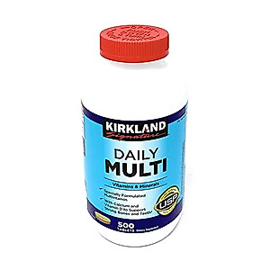 Daily Multi Vitamins & Minerals 500 Tablets Kirkland Signature™