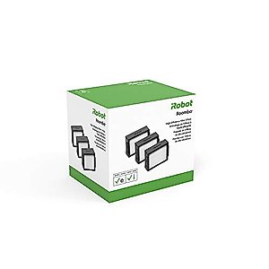iRobot Roomba Authentic Replacement Parts - Roomba e, i, & j Series High-Efficiency Filter, (3-Pack) - 4639161 , White