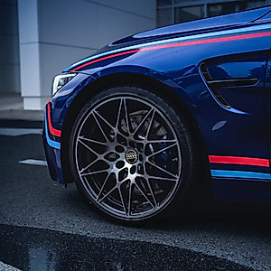 4pcs Wheel Center Caps Sticker for Volvo S90 S60 XC60 XC40 XC90 V40 V60 S60 S80, Silver Aluminium Wheel Center Hub Covers Sticker, 56mm/2.2''