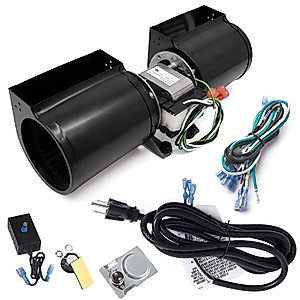 Hipoilk GFK-160A GFK-160 Fireplace Blower Fan Kit for Heat & Glo, Heat N Glo, Heatilator, Quadra-Fire, GTI, and Superior Fireplaces