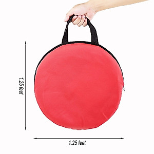 Himal Collapsible Portable Corn Hole Boards with 8 Cornhole Bean Bags (3 x 2-feet)