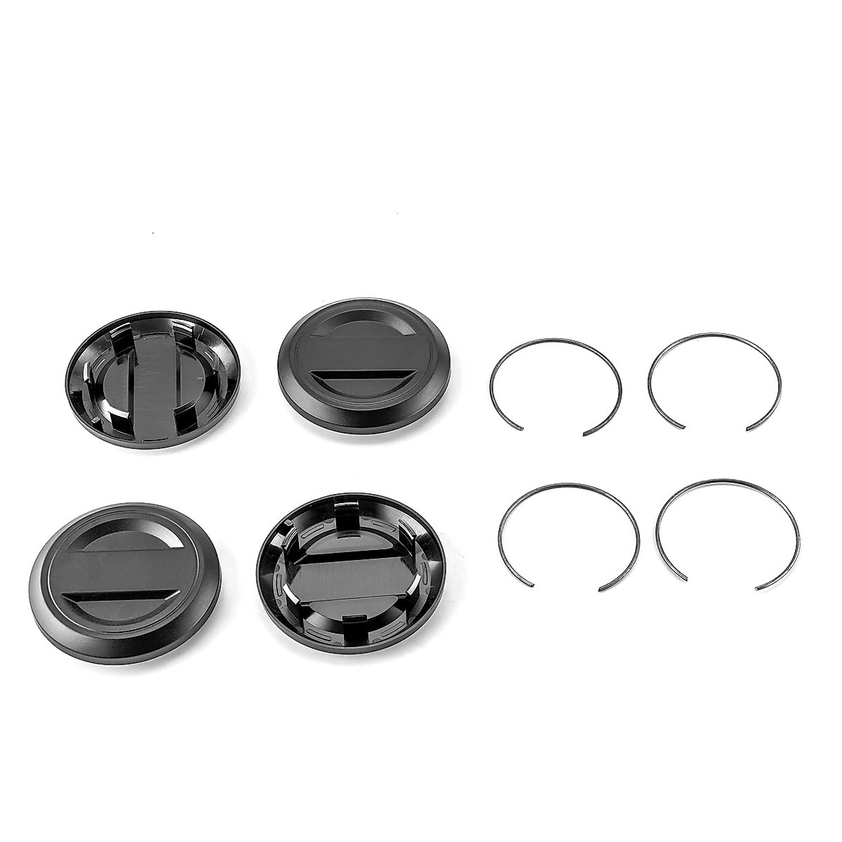 WeiSen 4Pcs Hub Wheel Center Caps, Tire Wheel Center Rim Cap Compatible with Polaris RZR 1000 XP/Turbo/ RS1 2017-2023 Replace Number#1522872-655