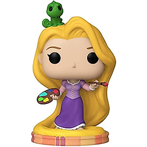 Visit the Funko Store Rapunzel Pop Protector Bundle - Figurine 3.75 Inch Classic Character Ultimate Princess Collection with PET Clear Plastic Case for Collectible Vinyl Figures